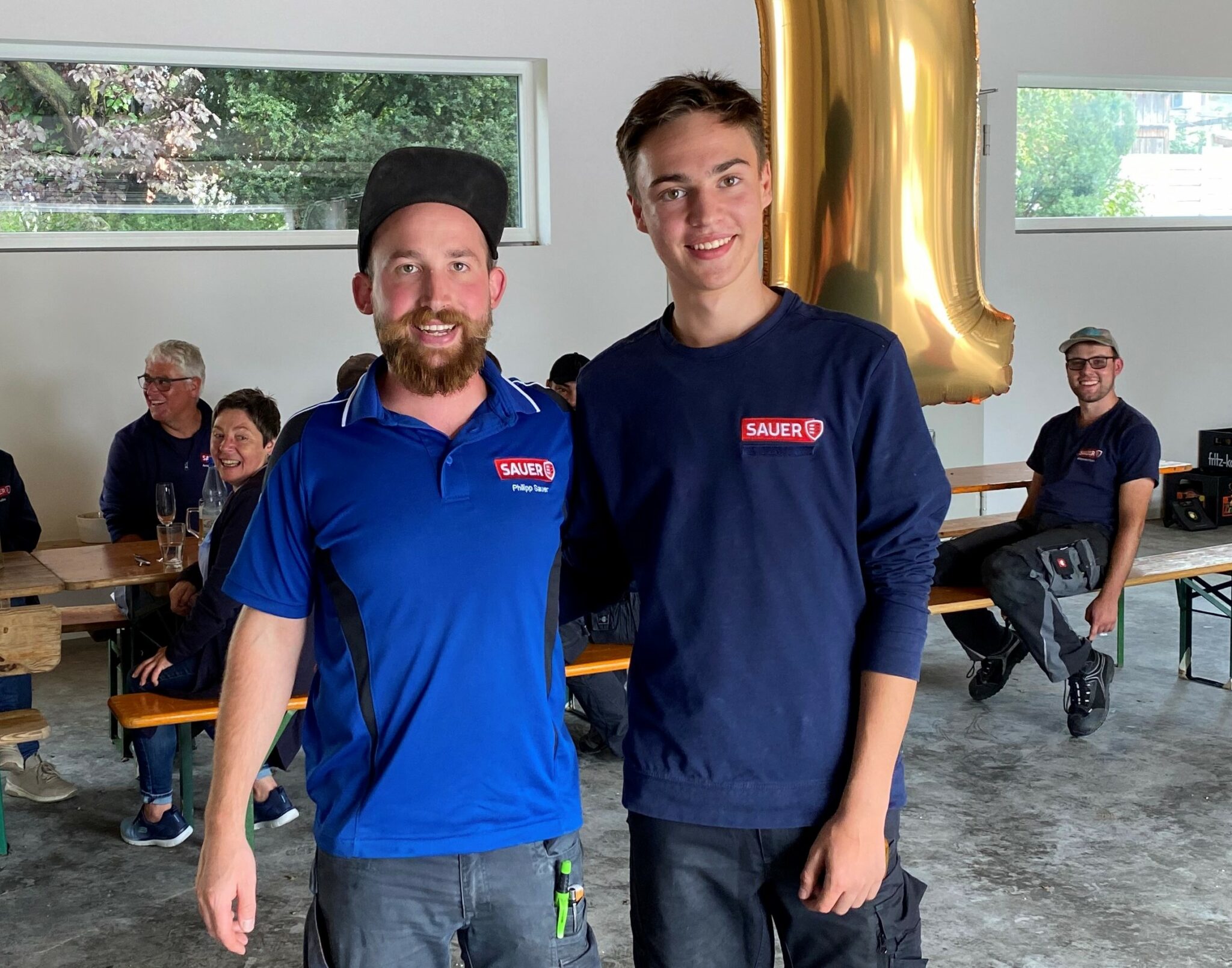 Frischer Wind mit neuem Azubi › Philipp Sauer GmbH